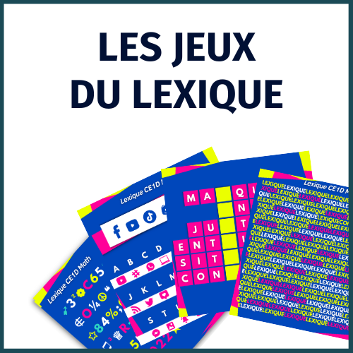 Playlist des jeux sur le lexique CE1D math - LES ROCHDUR